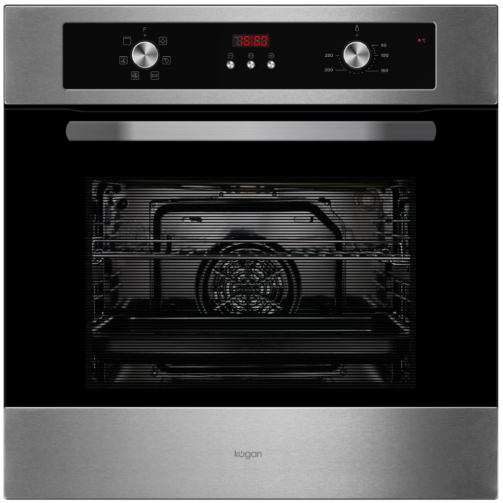 Kogan 60cm Electric Built-in Oven with Digital Timer (5 Functions ...