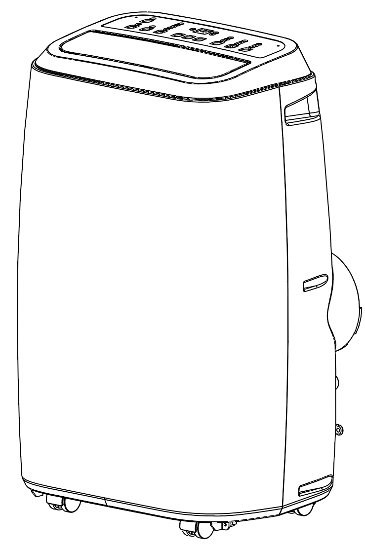 Hyundai 5.2kW Smart Reverse Cycle Portable Air Conditioner (18,000 BTU ...