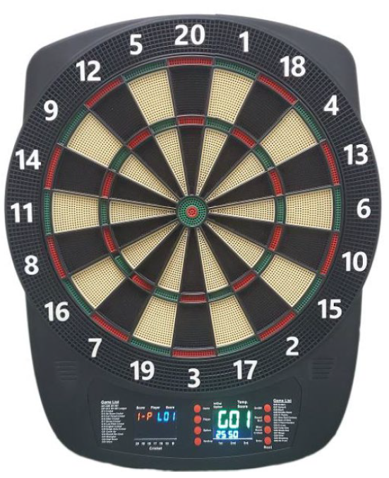 Electronic Dart Board Set - (NBDRTBOARDA) - Manuals and Support